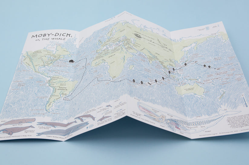 Moby-Dick Map – Literary Maps