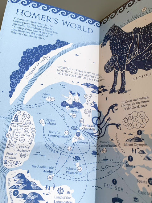 The Odyssey Map – Literary Maps