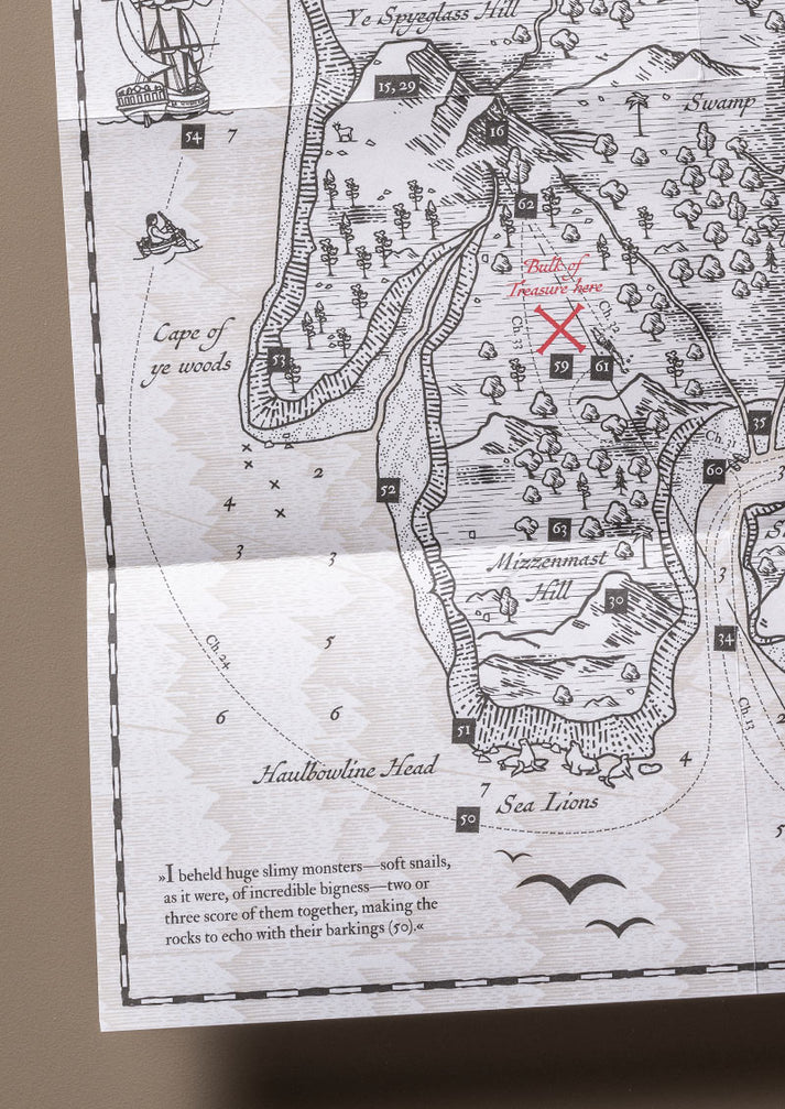 Treasure Island Map – Literary Maps